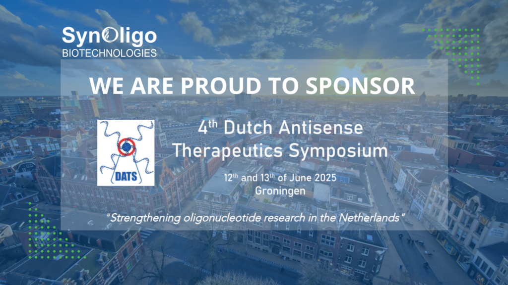 4th Dutch Antisense Therapeutics Symposium - Synoligo